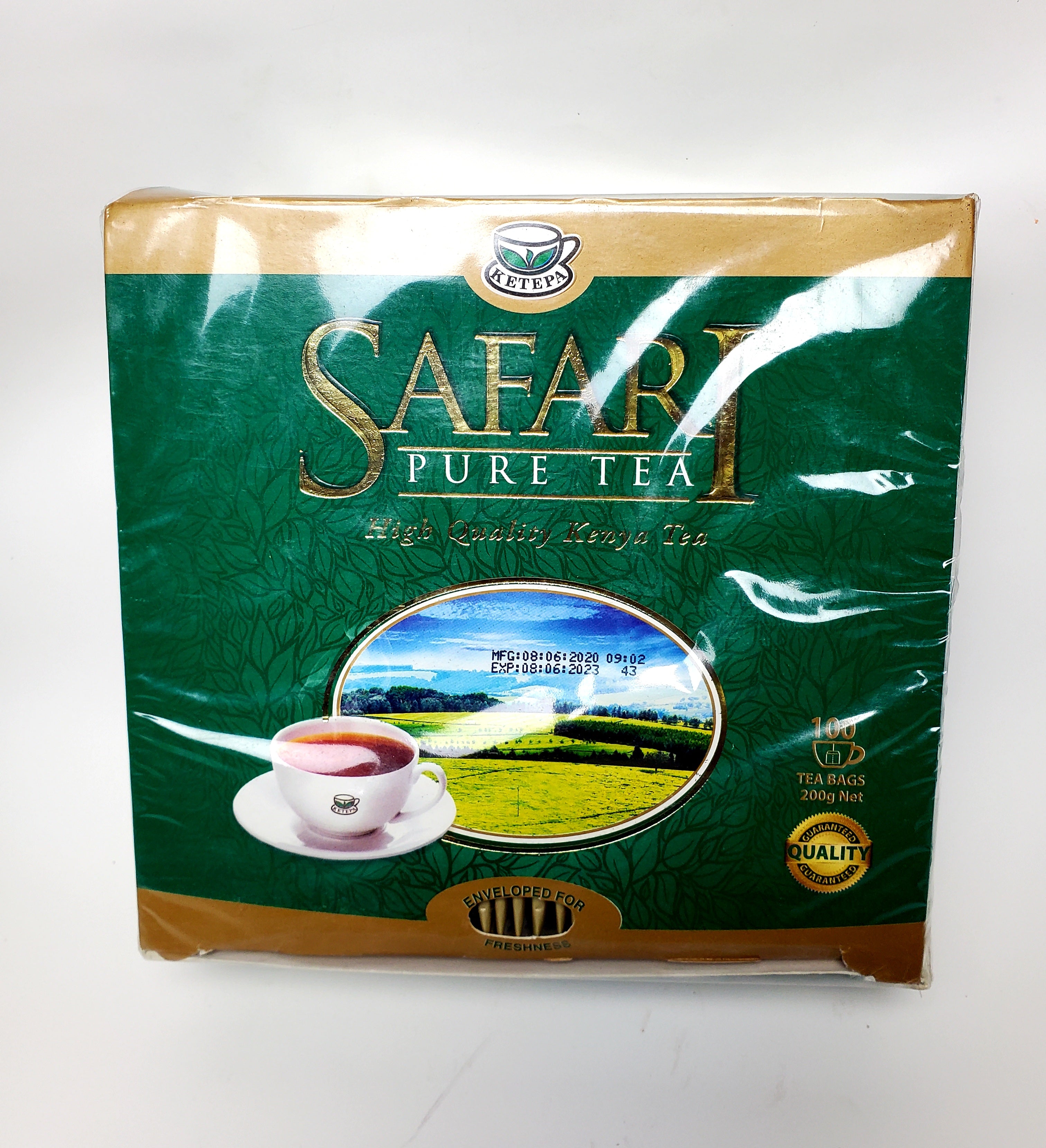 Safari Pure Tea 100 Tea Bags – Kayshia